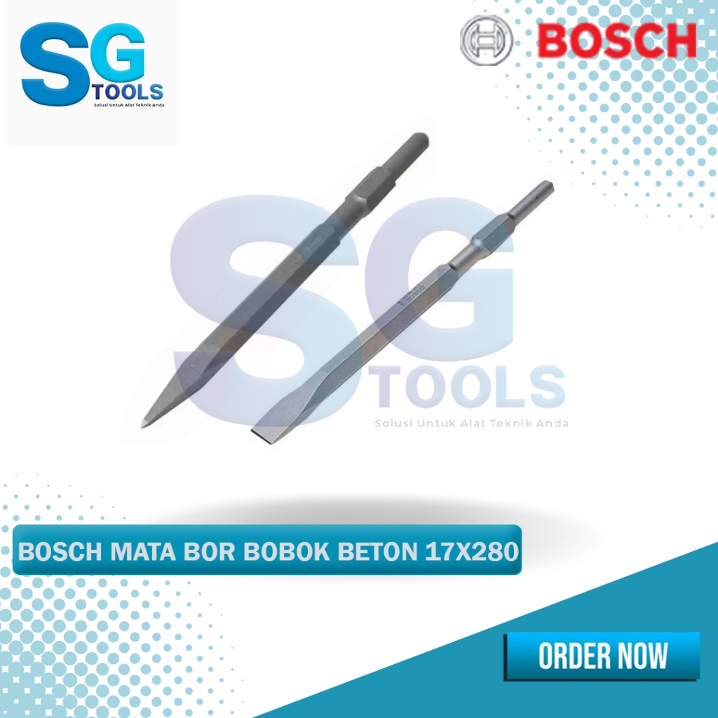Jual Bosch Mata Bobok Beton 17x280mm (Pilih Varian Runcing atau Pipih ...