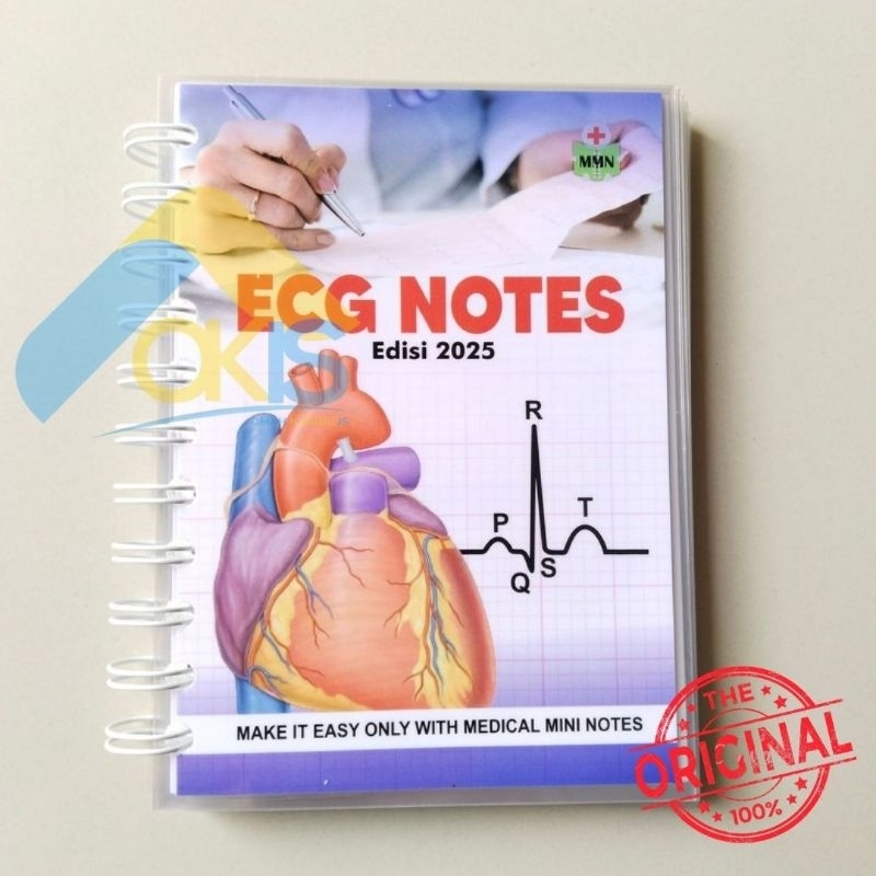 Jual EDISI 2025 Medical Mini Notes MMN Original ECG Elektro Kardio ...
