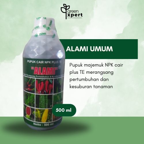 Jual Pupuk Cair NPK PLUS TE CAP ALAMI - 500 ml | Shopee Indonesia