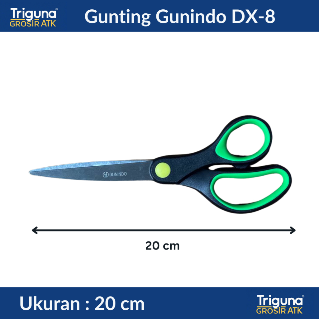 Jual Gunting Kertas Gunindo DX-8 (6 pcs) | Shopee Indonesia