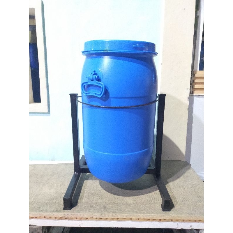 Jual Termurah!! Tong Biru 50 Liter Serbaguna Bonus Stiker | Shopee ...