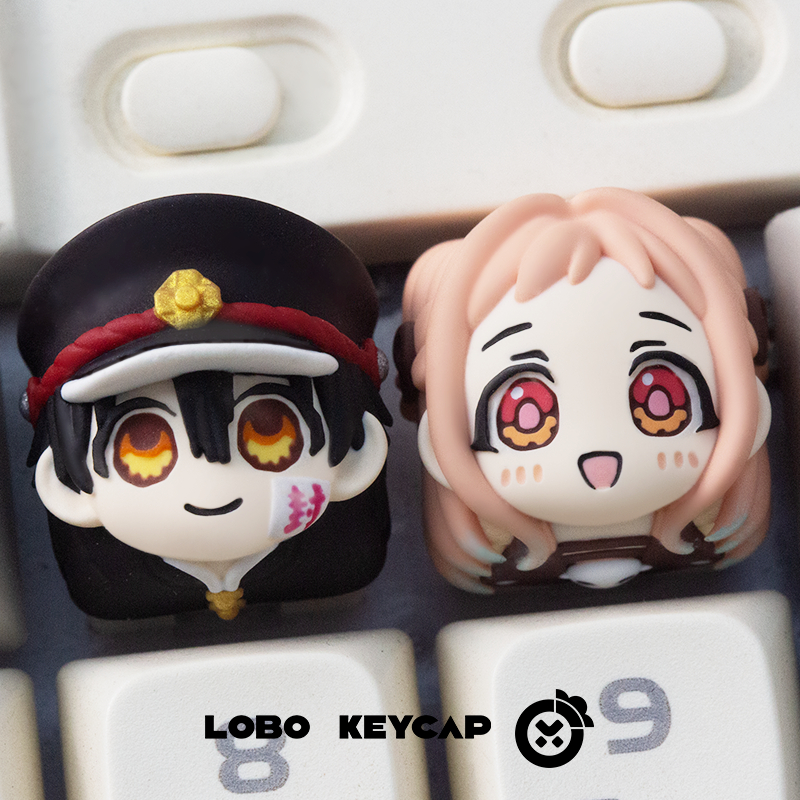 Jual Toilet-bound Hanako-kun Cute Mechanical keyboard keycaps ...