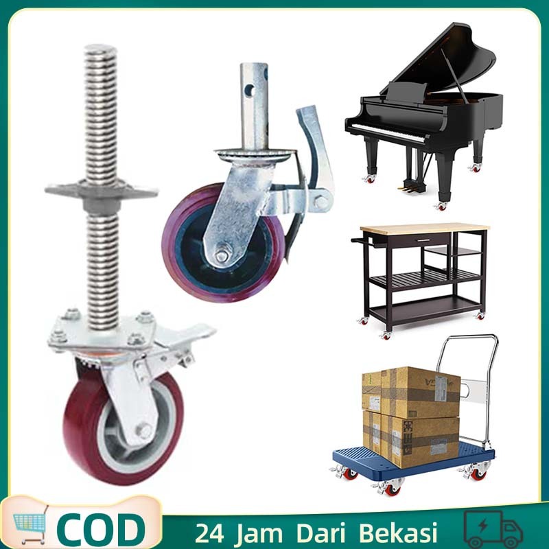 Jual Roda Scaffolding 6 Inch Roda Kapolding Roda Scafolding 6 Inch Ungu ...