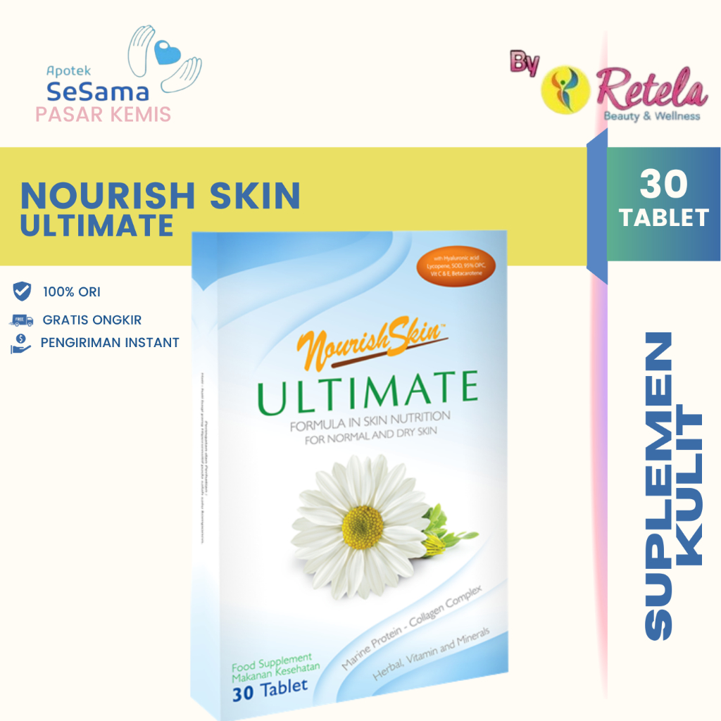 Jual NOURISH SKIN ULTIMATE 30 TABLET | Shopee Indonesia