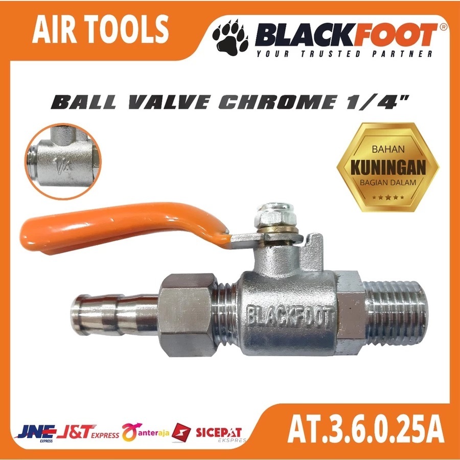 Jual BLACKFOOT STOPKRAN ANGIN HATO - kran kompresor 1/4" hato haso ...
