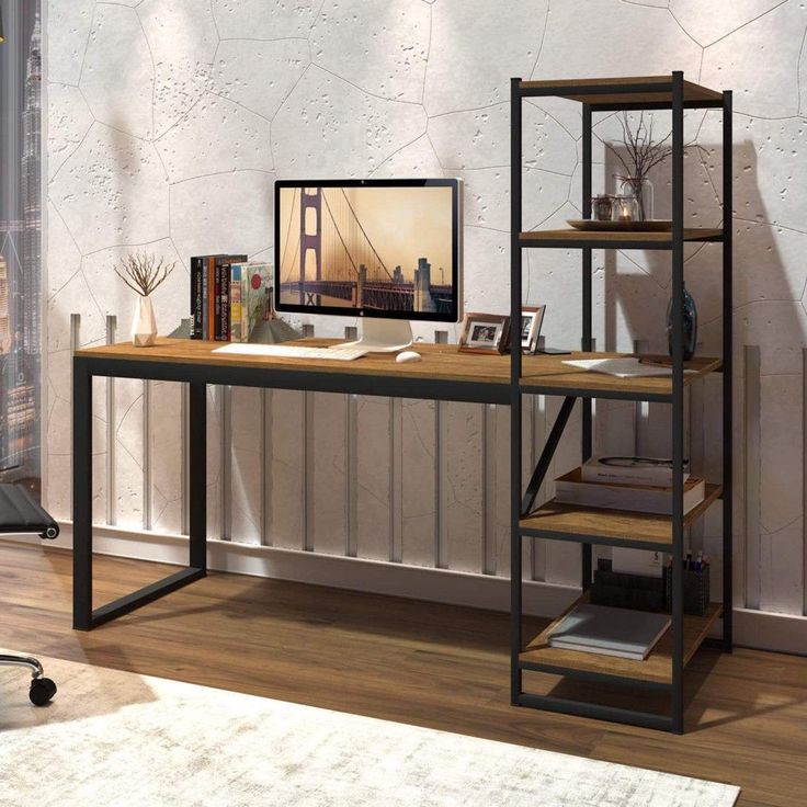 Jual Meja Kerja Jati Besi Custom Minimalis Bisa Dikirim Ke [ Barito ...