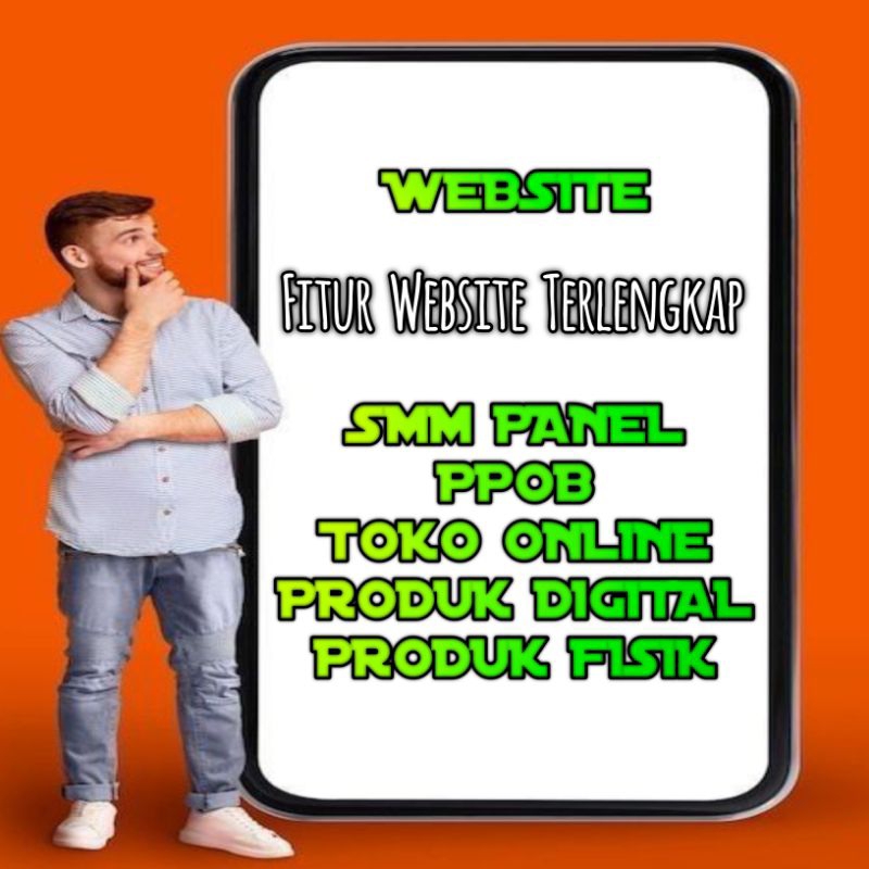 Jual Jasa Website Smm Panel Ppob Toko Online Rekomendasi | Shopee Indonesia