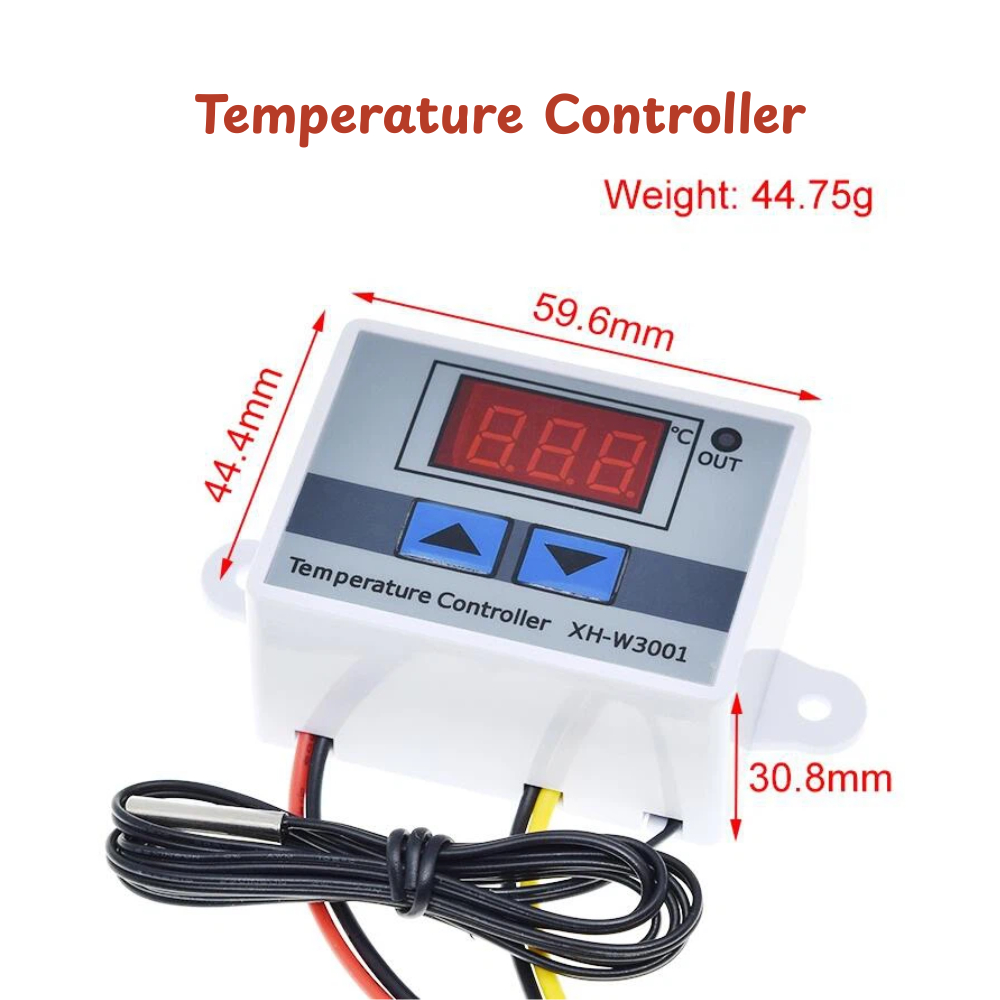 Jual DIGITAL THERMOSTAT AC 220V XH W3001 TERMOSTAT ALAT PENGATUR SUHU PANAS DINGIN MESIN TETAS ...