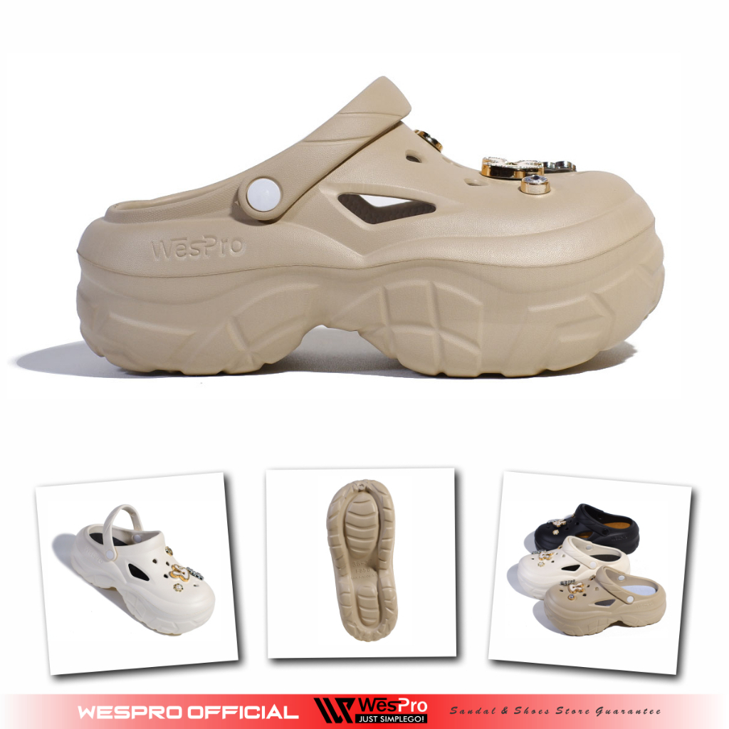 Jual Wespro Calistha Sendal Baim Wanita Tebel Original Sepatu Sandal ...