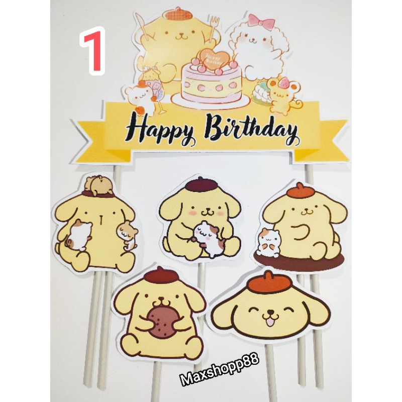 Jual Topper Cake Birthday / Topper Kue Ulang Tahun Karakter | Shopee ...