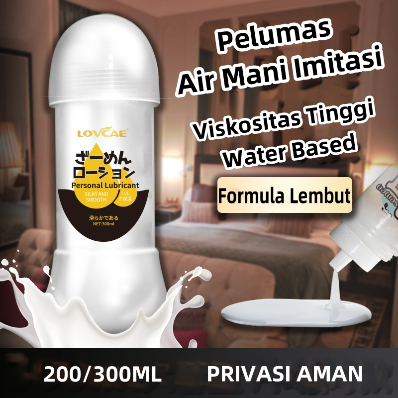 Jual [PRIVASI AMAN]Lovedrops Shop 200/300ML Pelumas Air Mani Imitasi ...
