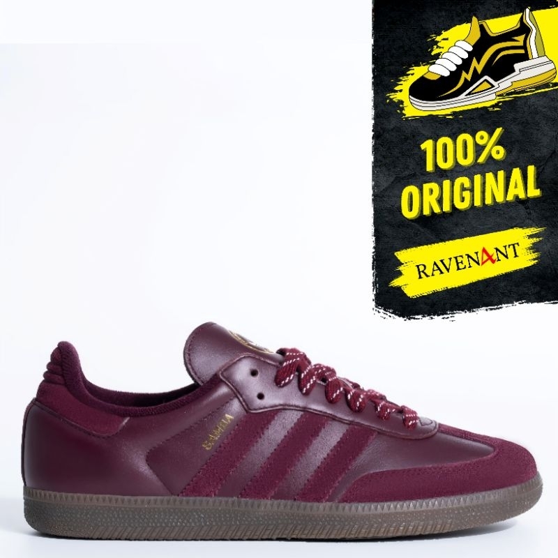 Jual ADIDAS Samba OG Island Pack SS25 Sumatra Maroon ORIGINAL - Sepatu ...