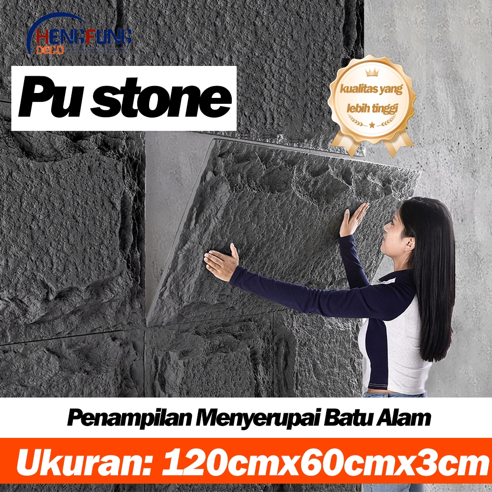 Jual Pu Stone Wall Panel / Panel Dinding PU Imitasi Batu Alam/Wall ...