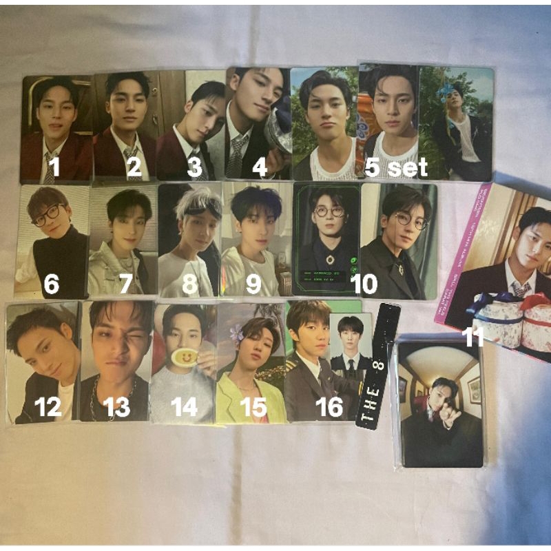 Jual PHOTOCARD OFFICIAL WONWOO MINGYU THE8 MINGHAO BUNGA SECTOR PILOT POPCORN ATTACCA POTTER ...