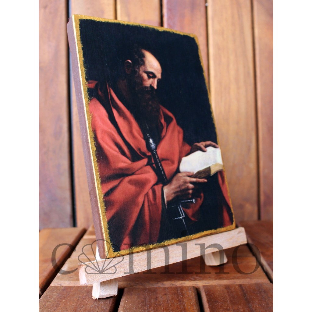 Jual Ikon St Paulus | Paul | Giovanni Francesco Barbieri Kayu Asli ...