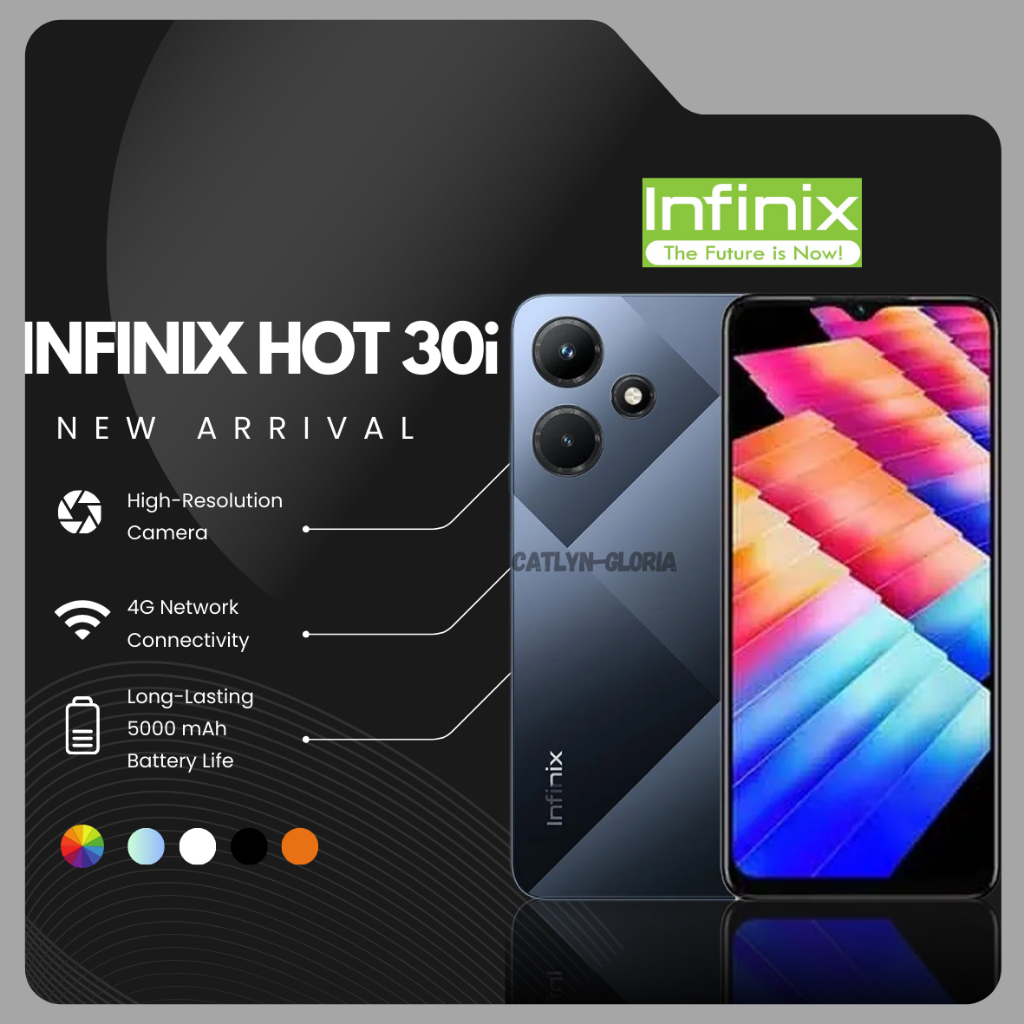 Jual infinix HOT 30i 8/128 GB,6.56 inches,Fingerprint,5000 mAh Resmi ...
