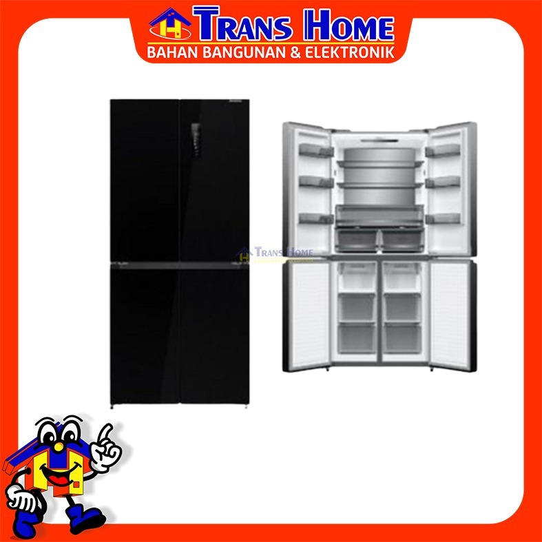 Jual MODENA Kulkas 4 Pintu 431L - Rf 4310 Mabk (Modena ) | Shopee Indonesia