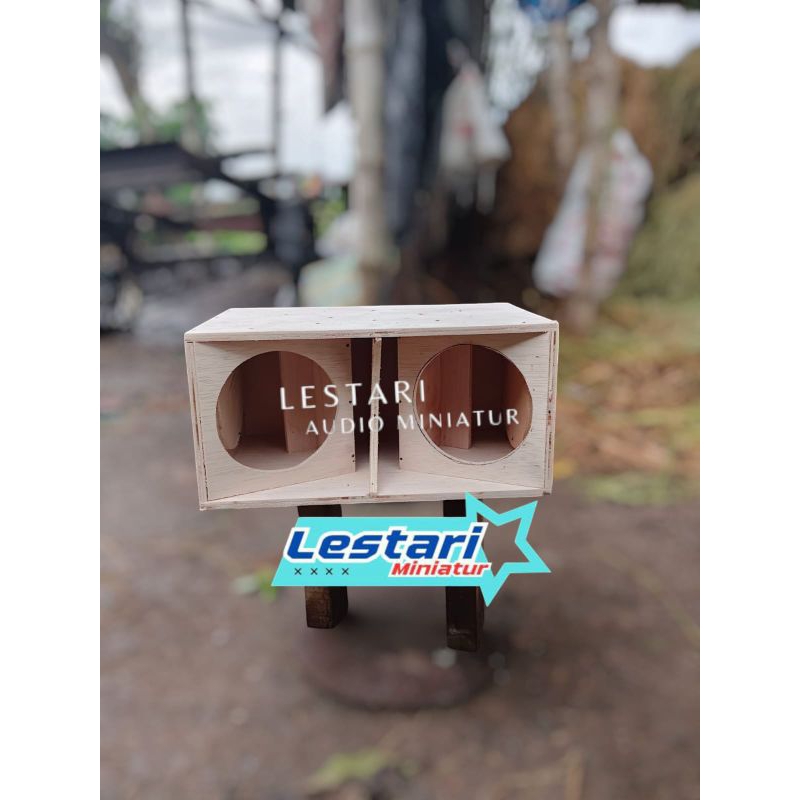 Jual BOX SPEAKER SUBWOOFER 5 INCH DOUBLE P:45.L:24.T:20 | Shopee Indonesia