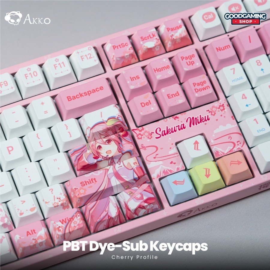 Jual AKKO 5108B Plus x Hatsune Miku / Sakura Miku Limited Edition ...