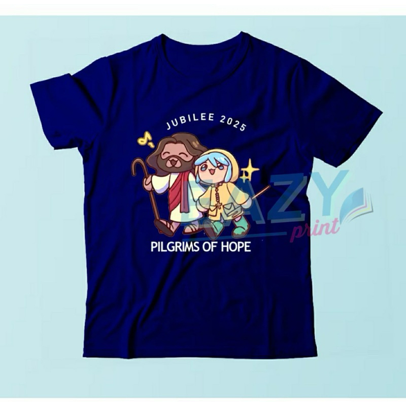 Jual KAOS BAJU LUCE AND JESUS SERAGAM TSHIRT YUBILEUM 2025 TAHUN ...