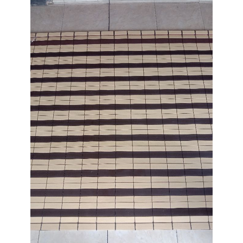Jual Kerey plastik pvc/edjing motif (tirai outdoor) | Shopee Indonesia