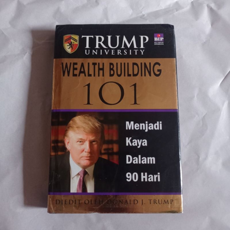 Jual Trump University Wealth Building 101 Menjadi Kaya Dalam 90 Hari ...