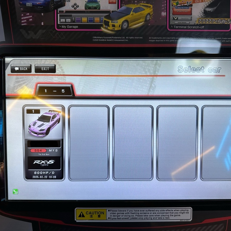 Jual Banapassport wmmt6RR Rx8 SS4 5th Grade Pro Tacho Namco Data 2 Rx7 ...