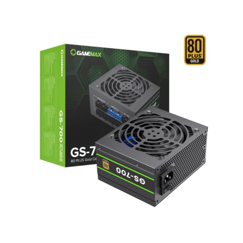 Jual GameMax GS700 PSU 700W 80+ GOLD Power Full Modular ITX SFX | Shopee Indonesia