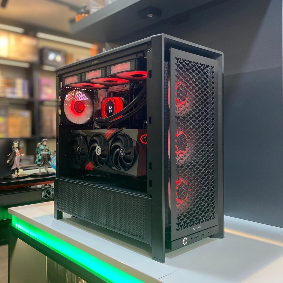 Jual PC RAKITAN GAMING CASING COESAIR FRAME 4000D l Ryzen 7 9800X3D l ...