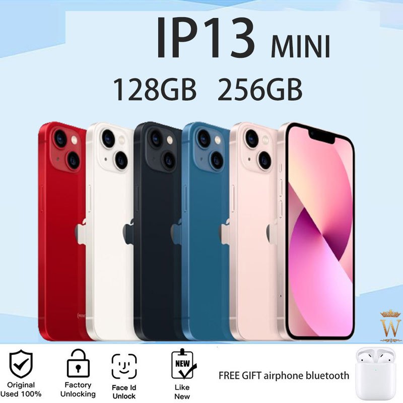 Jual APPLE iPhone 13mini 128GB ip 13mini second inter mulus like new 100%original | Shopee Indonesia