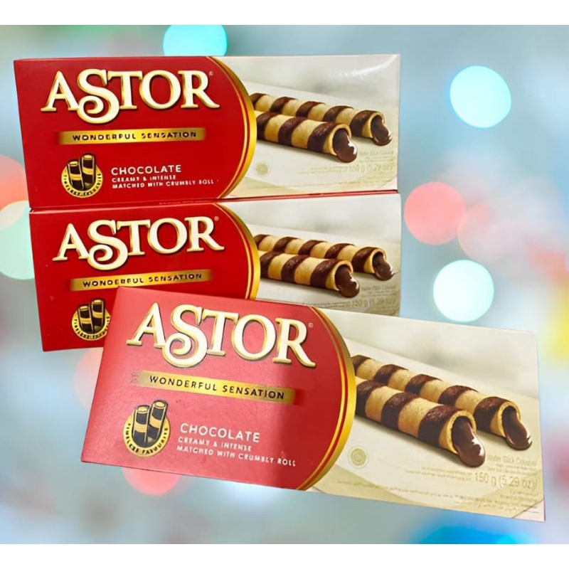 Jual Astor wafer Stick Double Coklat | Shopee Indonesia