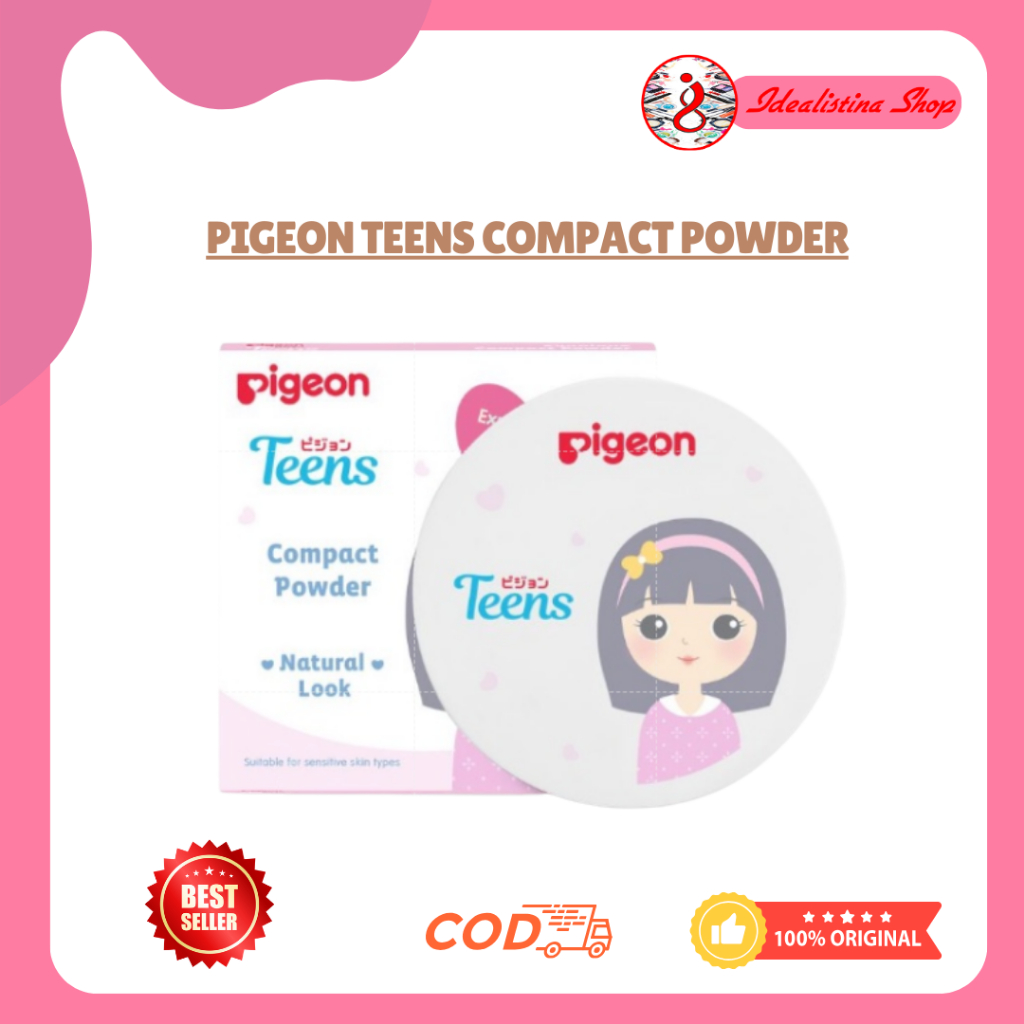 Jual Pigeon Teens Compact Powder | Shopee Indonesia