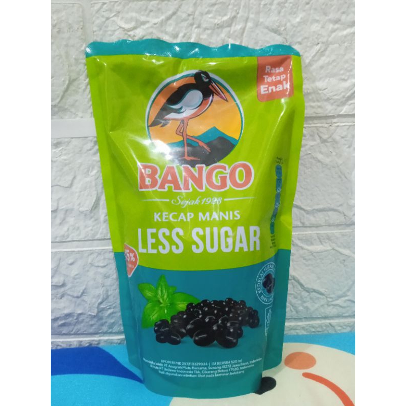 Jual Kecap bango less sugar 520ml | Shopee Indonesia