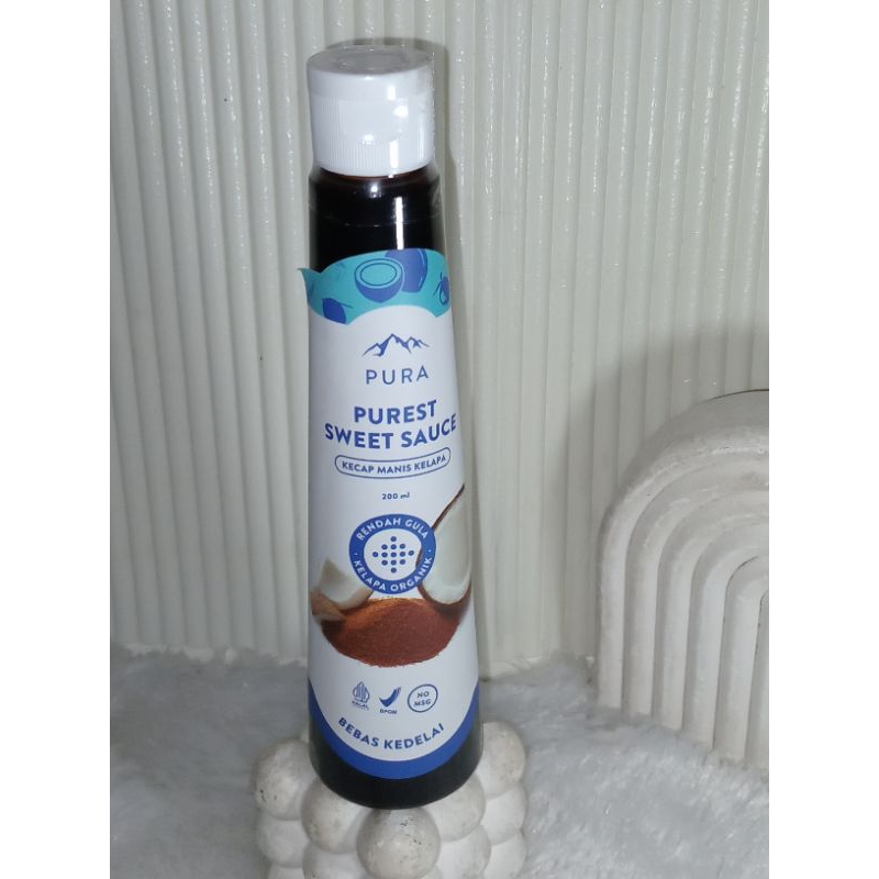 Jual KECAP PURA PUREST SWEET SAUCE 200ml | KECAP MANIS KELAPA | BEBAS ...