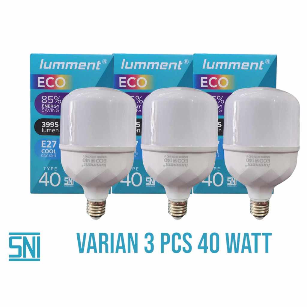 Jual ( Paket Isi 3 Pcs ) Lumment ECO Lampu Bohlam LED Kapsul / Capsule ...