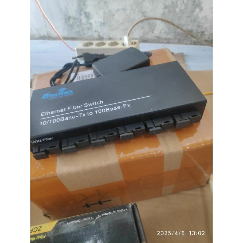 Jual htb 6fo 2eth plus adaptor second | Shopee Indonesia