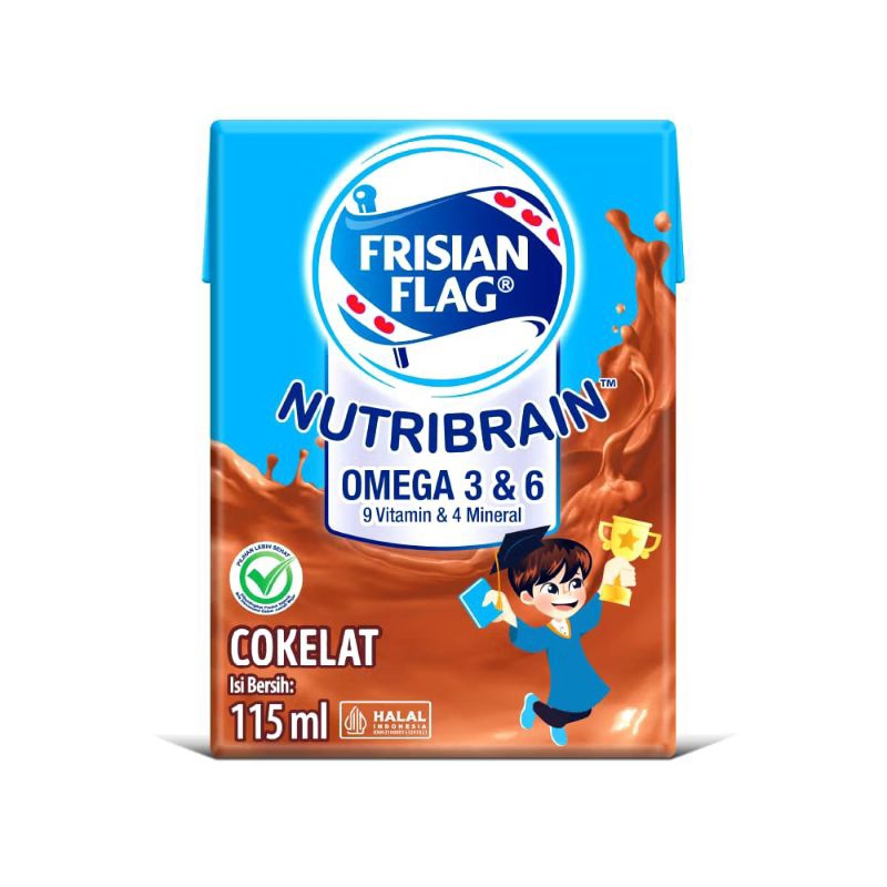 Jual SUSU UHT FRISIAN FLAG NUTRIBRAIN SUSU UHT ANAK ISI 6 PCS 115 ML | Shopee Indonesia