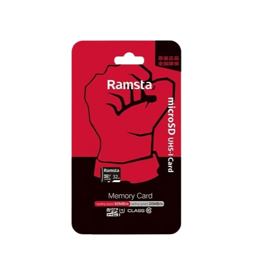 Jual RAMSTA MICROSD CARD - FULL HD SUPPORT, KAPASITAS 32 GB/64 GB/128GB ...