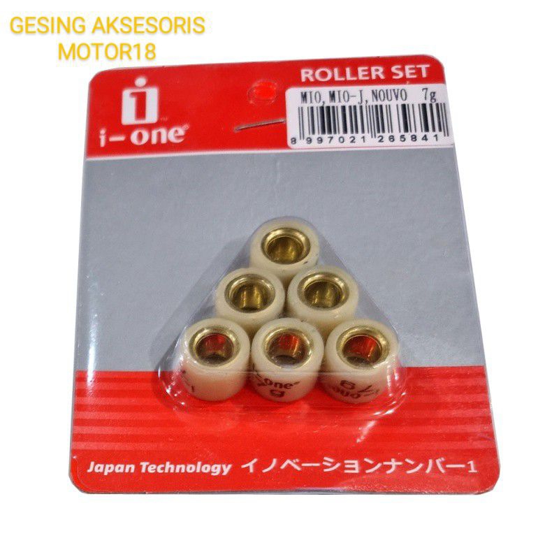 Jual Roller Roler Racing Mio Sporty Soul Smile Nouvo Fino Mio J/GT Soul GT Xride 7 / 8 / 9 / 10 ...