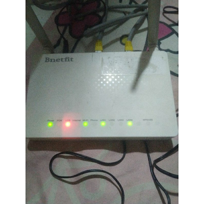 Jual Router Wifi Bnefit F609 port biru tanpa adaptor, garansi nyala dan ...