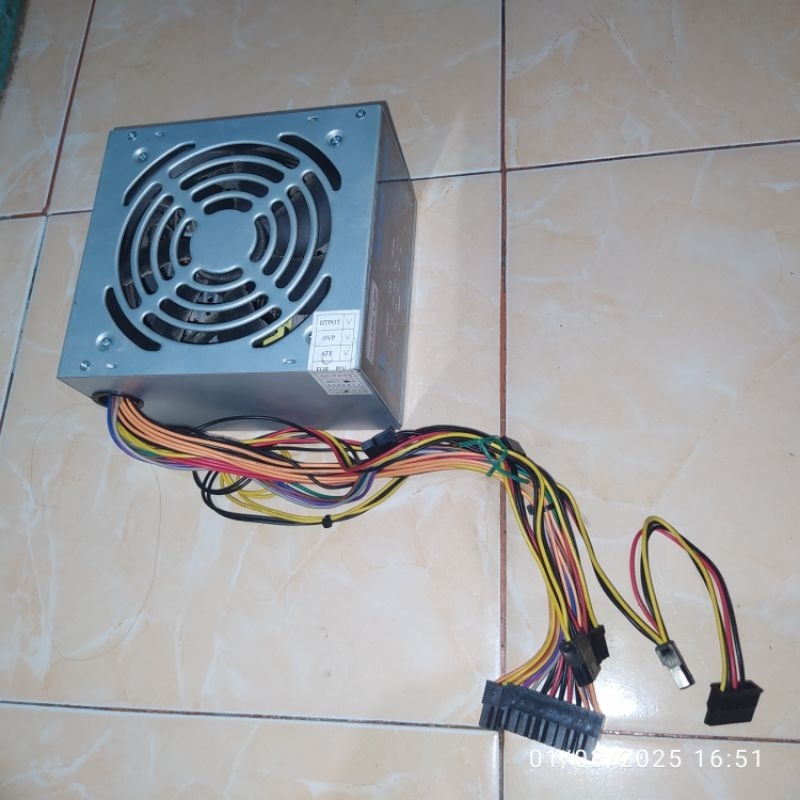 Jual PSU 500Watt - Power Suplay Komputer 24Pin Standart Second | Shopee ...