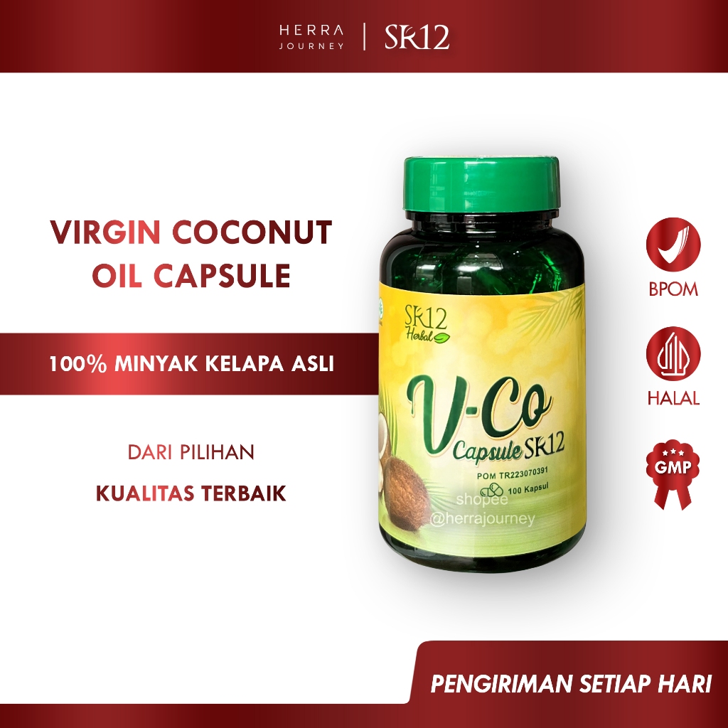 Jual SR12 - Virgin Coconut Oil 60 Capsule (VCO Kapsul) | Shopee Indonesia
