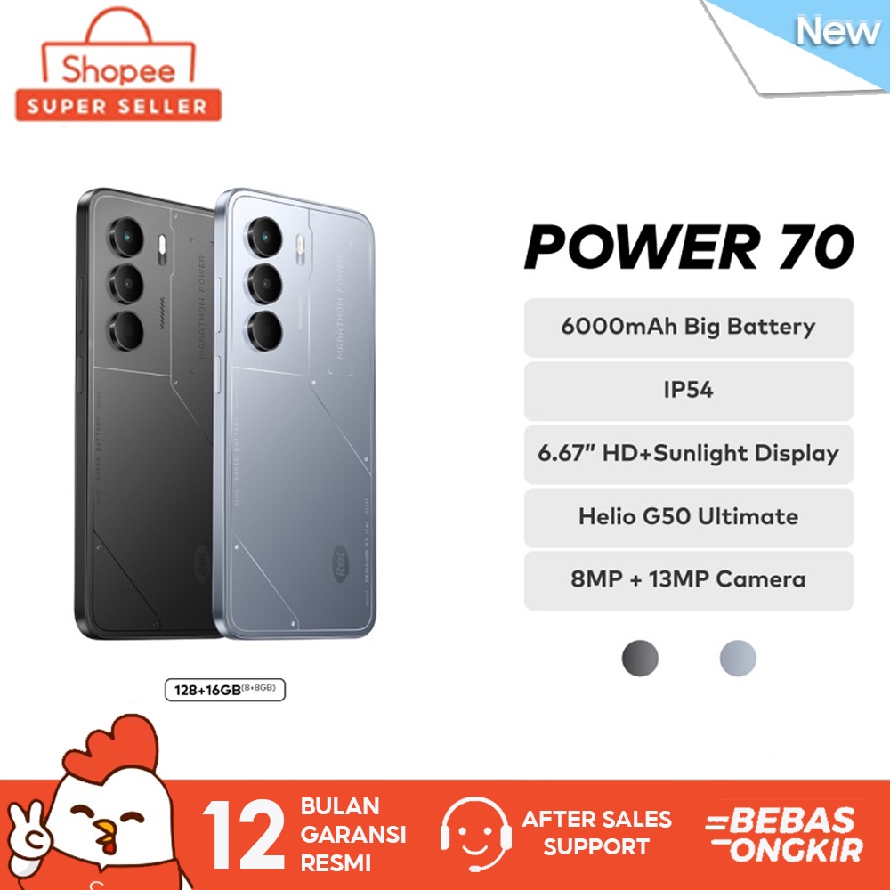 Jual Itel P70 8/128 4/128 GB Garansi Resmi Indonesia Helio G50 ULTIMATE ...