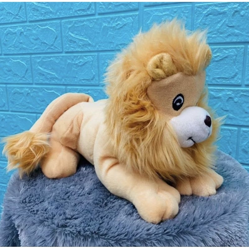 Jual Boneka singa karakter binatang lucu dan garang uk 35cm cocok untjk ...