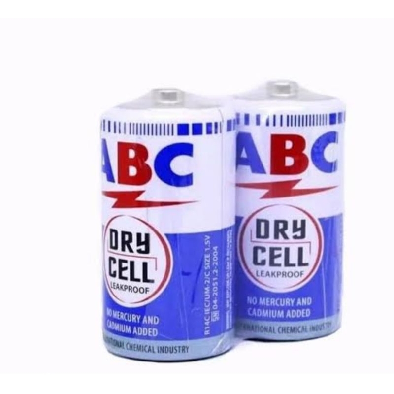 Jual BATU BATERAI ABC BESAR DRY CELL | Shopee Indonesia