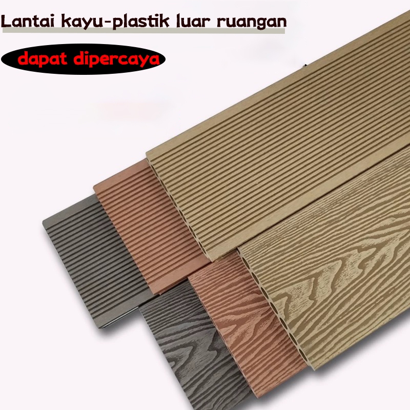 Jual WPC Outdoor Wood Panel Kisi Kisi WallPanel Outdoor Dinding /Pagar ...