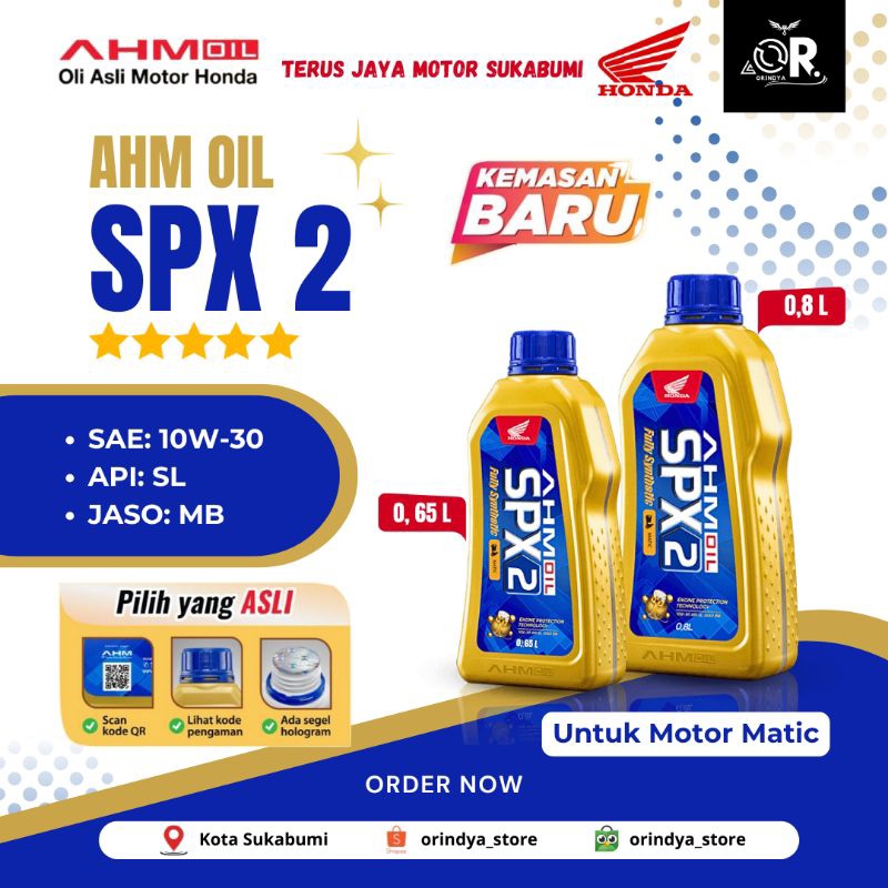 Jual 𝗔𝗛𝗠 𝗢𝗜𝗟 𝗦𝗣𝗫 𝟮 | 𝗣𝗥𝗘𝗠𝗜𝗨𝗠 | 𝗙𝗨𝗟𝗟 𝗦𝗜𝗡𝗧𝗘𝗧𝗜𝗞 | 𝗨𝗡𝗧𝗨𝗞 𝗠𝗢𝗧𝗢𝗥 𝗠𝗔𝗧𝗜𝗖 | Shopee Indonesia