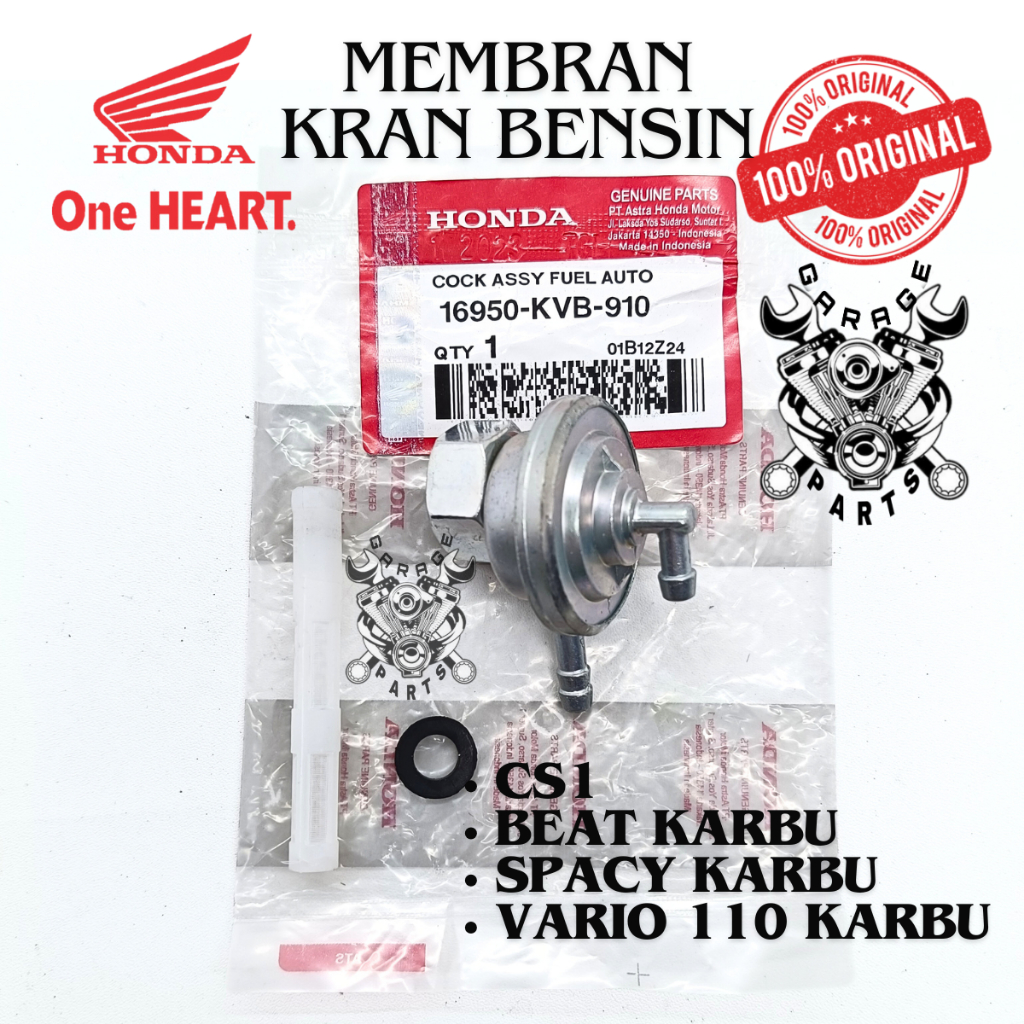 Jual Membran Kran Bensin Asli Original Honda Ori HGP CS1 BEAT KARBU ...
