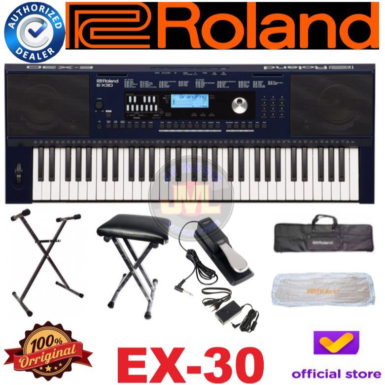 Jual Roland EX30 Keyboard Arranger Paket Roland EX-30 | Shopee Indonesia