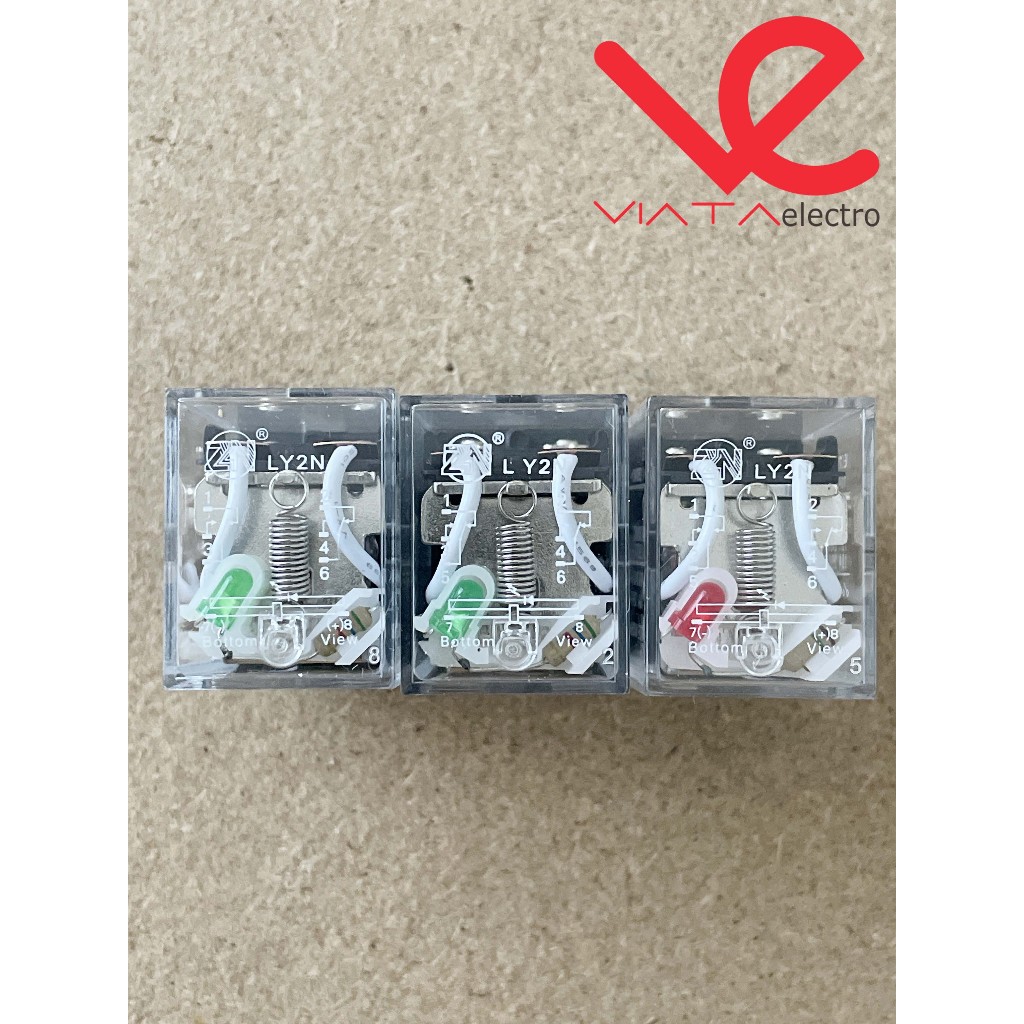 Jual ANEKA RELAY LY2N 12V LY2N 24V LY2N 220V RELAY LY4N MERK ZN 12 VOLT 24 VOLT 220 VOLT12VDC ...